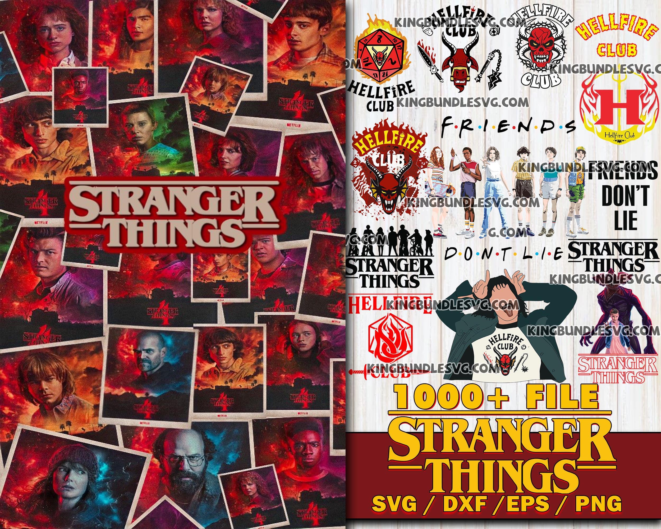 BUNDLE STRANGER THING – kingbundlesvg