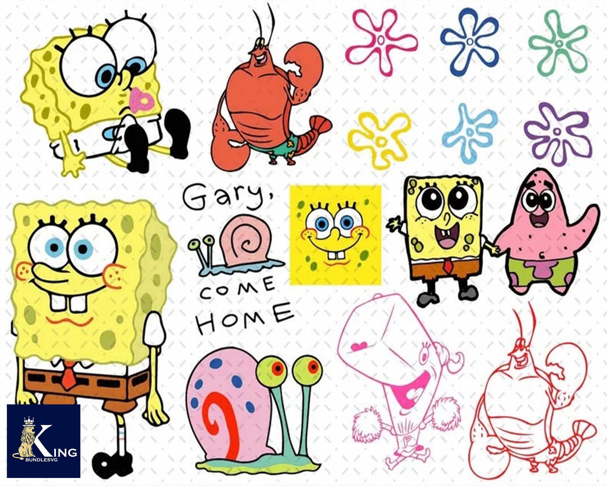 Spongebob Bundle svg,1500+ files Spongebob svg eps png, for Cricut, Si ...
