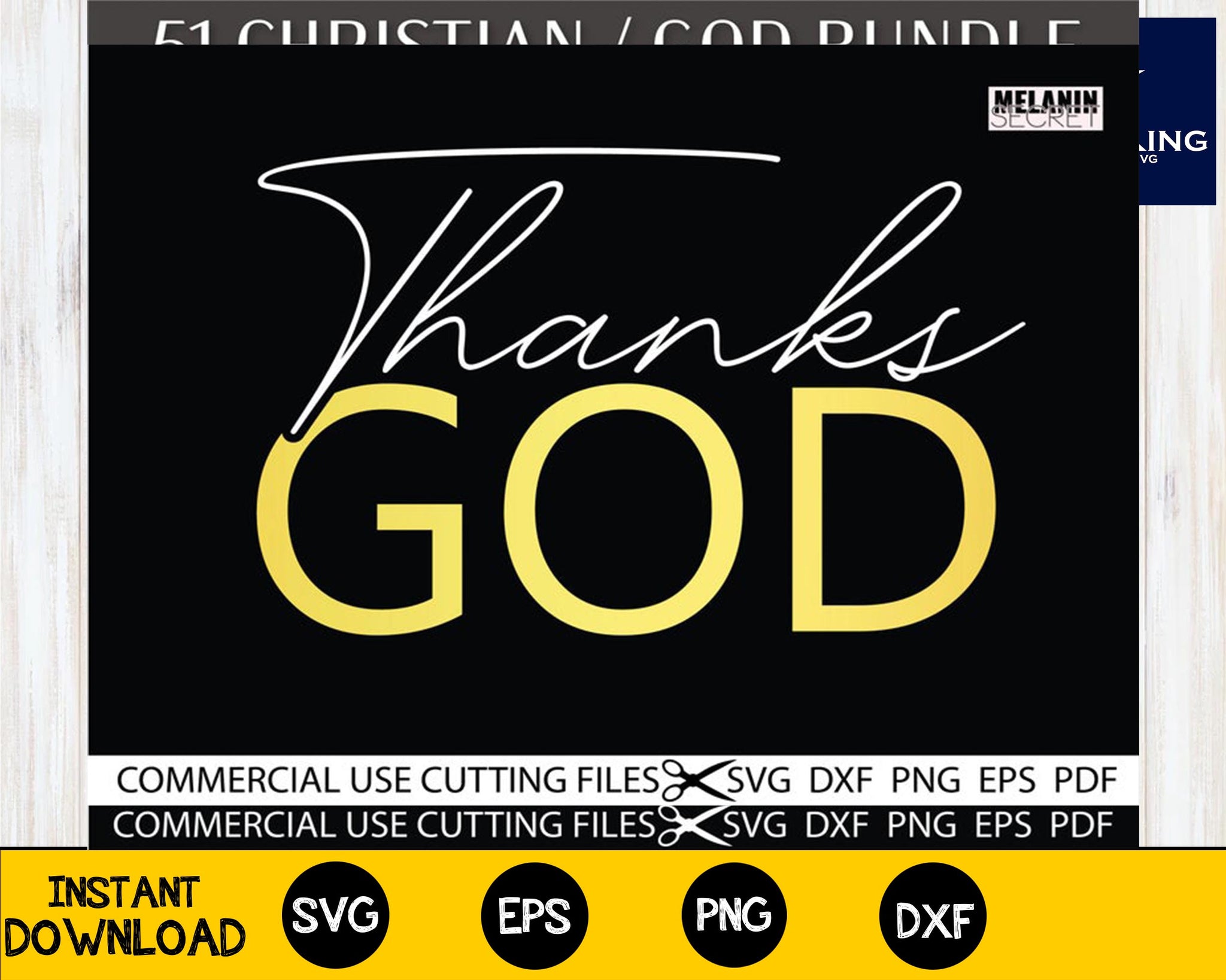 51 Christian & God Bundle SVG Designs, Jesus Svg, Religious Svg, Faith ...