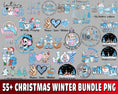Christmas winter bundle PNG ,55+ file Christmas winter PNG , for Cricu ...